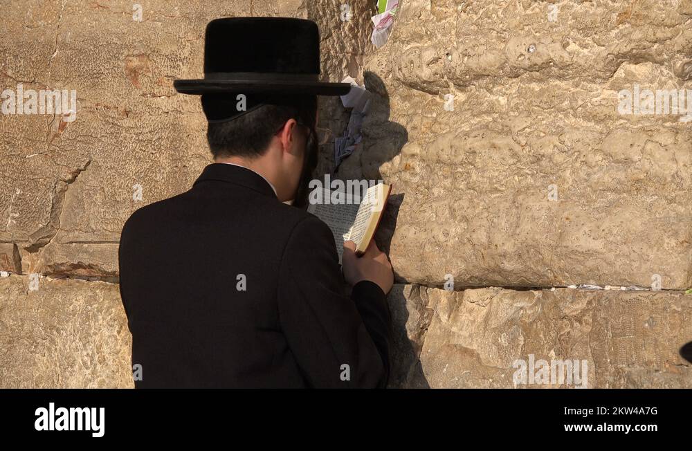 Orthodox jewish man praying western Stock Videos & Footage - HD and 4K ...