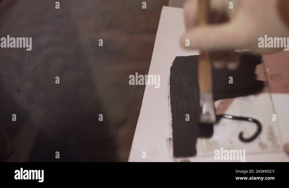 Man paint glass Stock Videos & Footage - HD and 4K Video Clips - Alamy