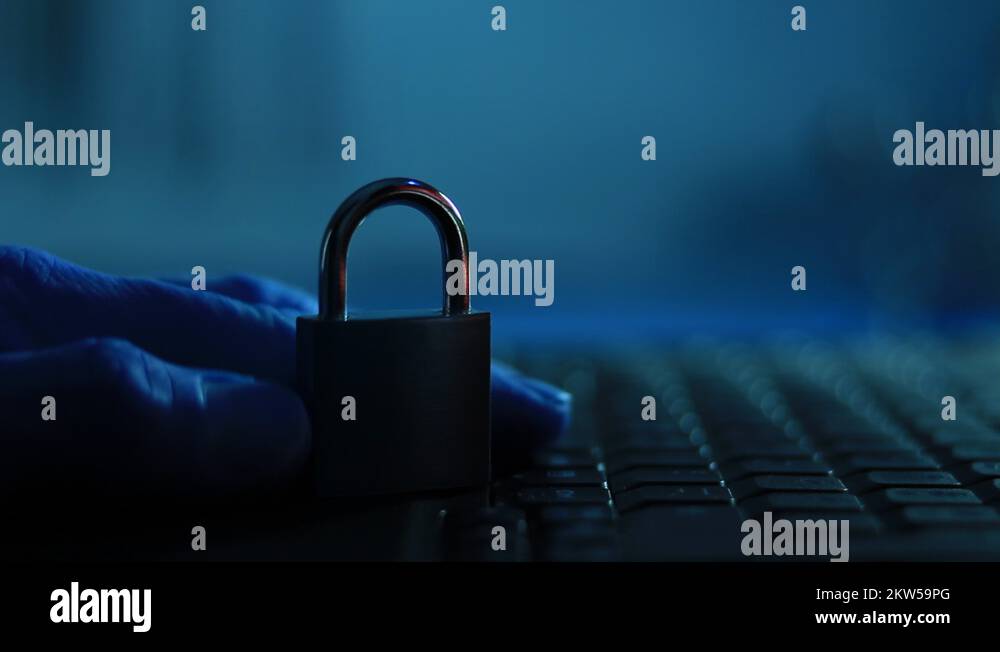 Padlock laptop security system Stock Videos & Footage - HD and 4K Video ...