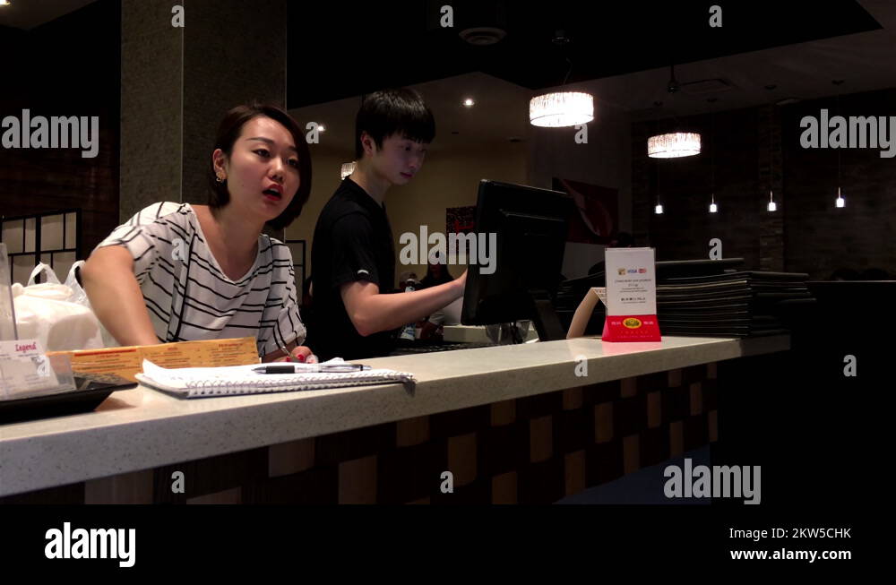 Food counter with chinese food display Stock Videos & Footage - HD and ...