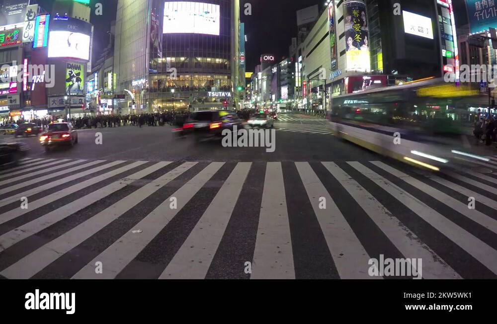 Shibuya Crossing. One of the most Famous Intersection in Japan and ...