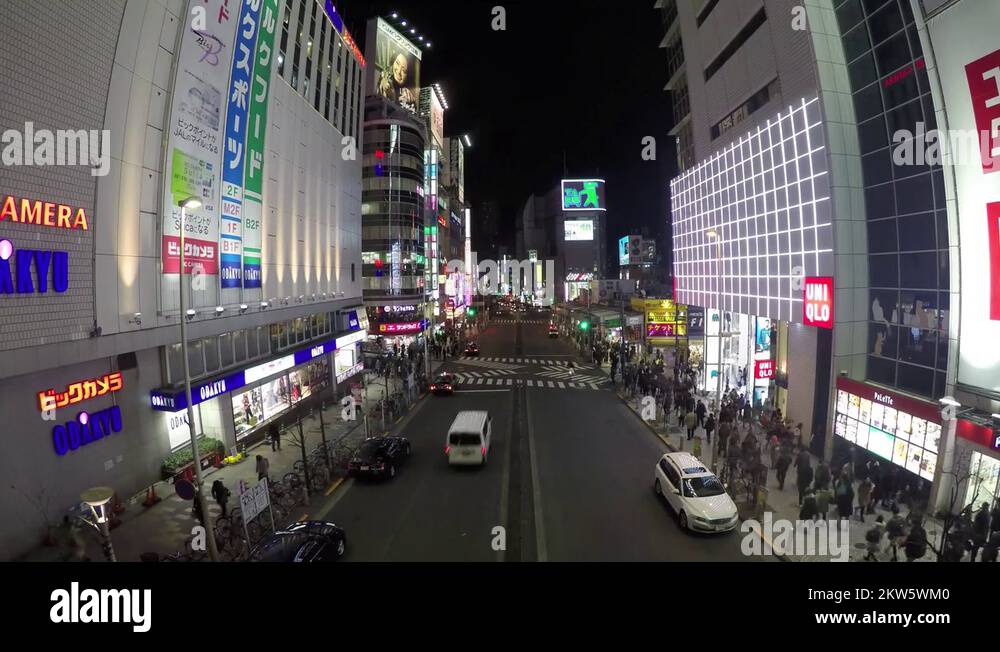 Shibuya Crossing. One of the most Famous Intersection in Japan and ...