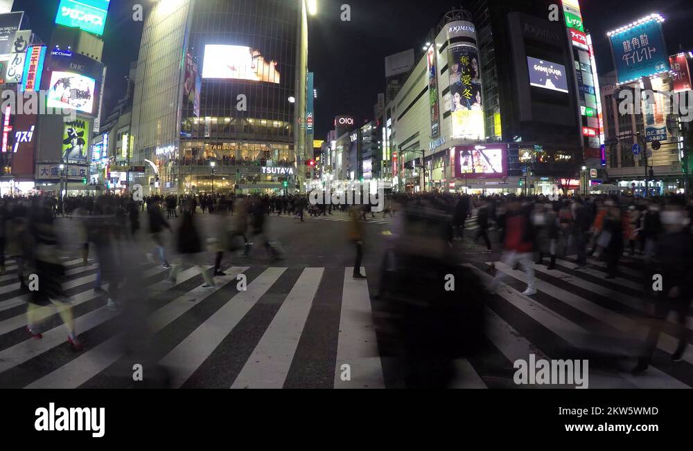 Shibuya Crossing. One of the most Famous Intersection in Japan and ...