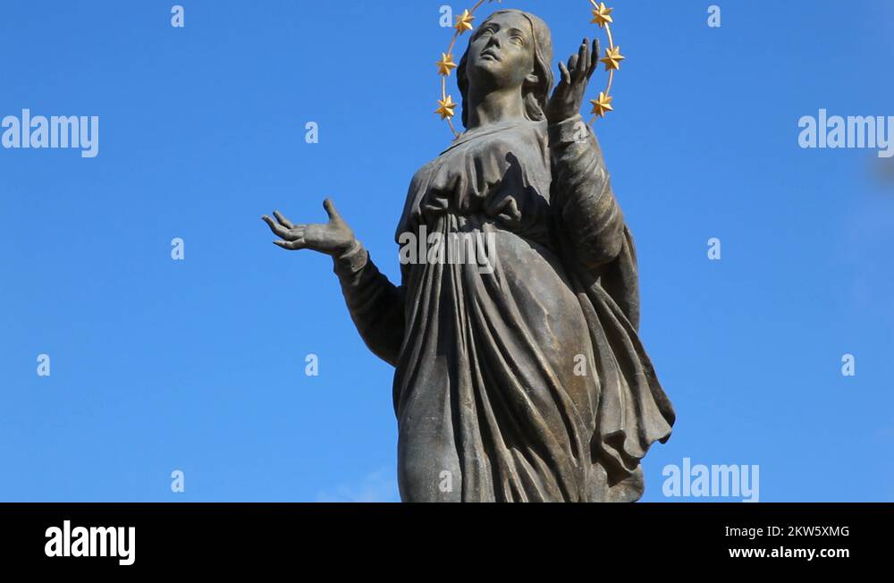 Maria statue at church Stock Videos & Footage - HD and 4K Video Clips ...