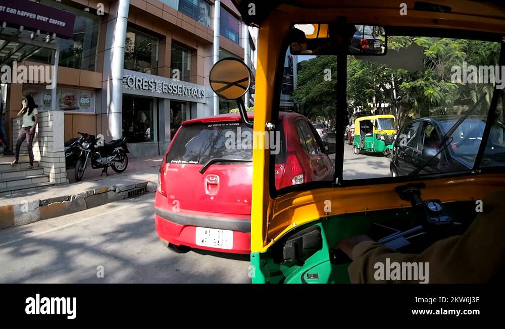 View from inside auto rickshaw Stock Videos & Footage - HD and 4K Video ...