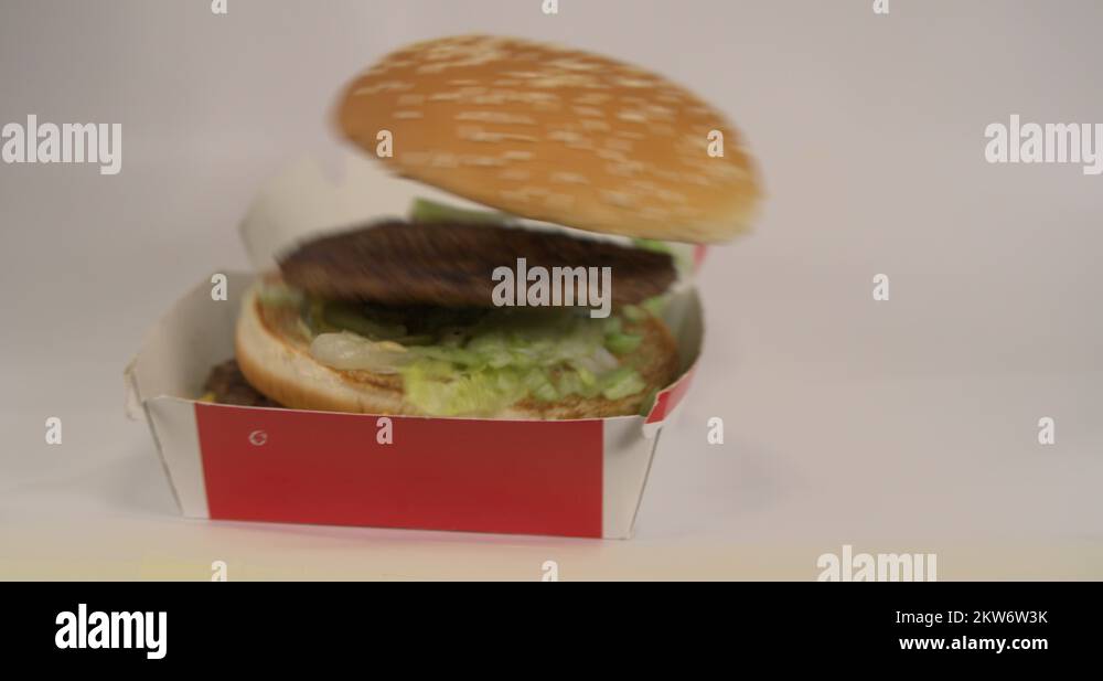 Fast food burger box Stock Videos & Footage - HD and 4K Video Clips - Alamy