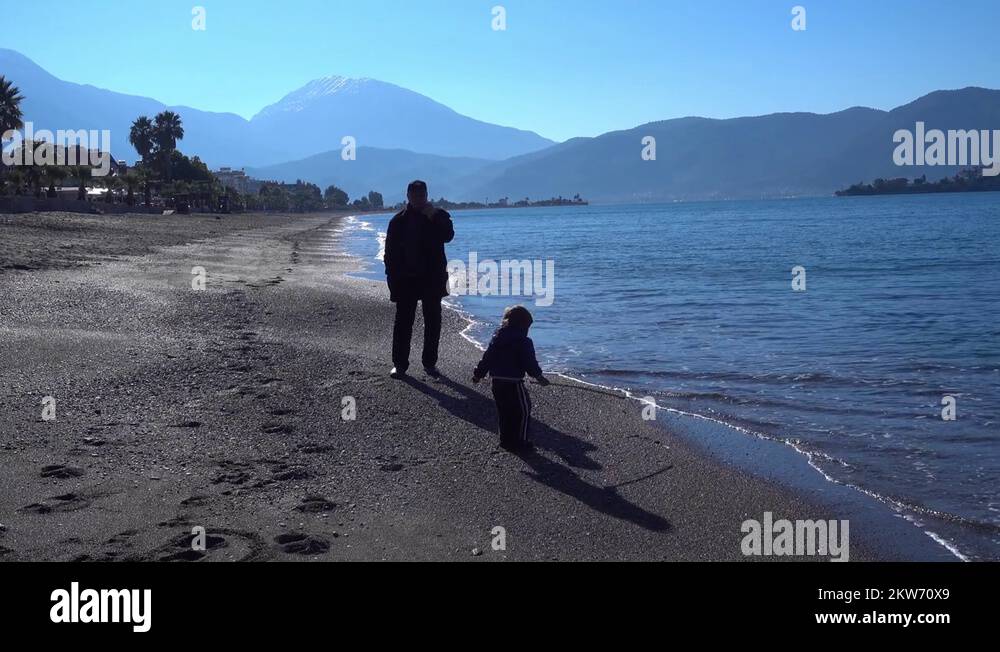 Grandfather takes pictures of his grands, Crystal child Stock Video ...