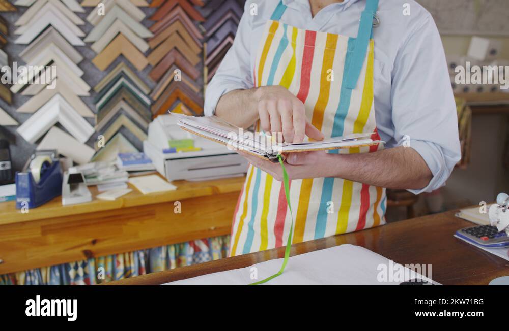 Shopkeeper standing behind counter Stock Videos & Footage - HD and 4K ...