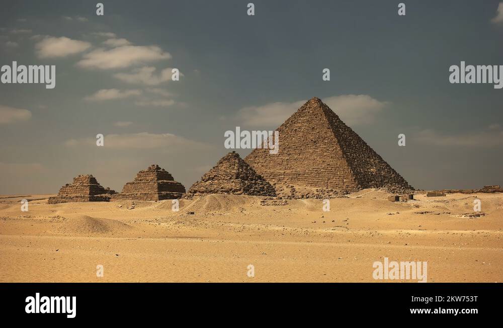 Egypt giza menkaure pyramid Stock Videos & Footage - HD and 4K Video ...