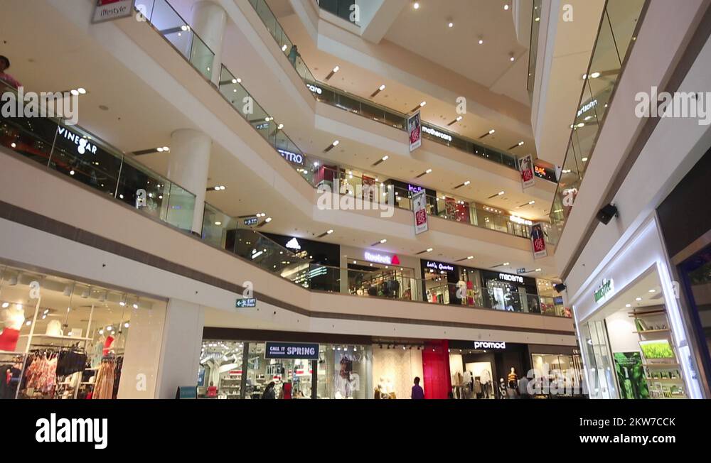 Mall of India, Noida,NCR,India Stock Video Footage - Alamy