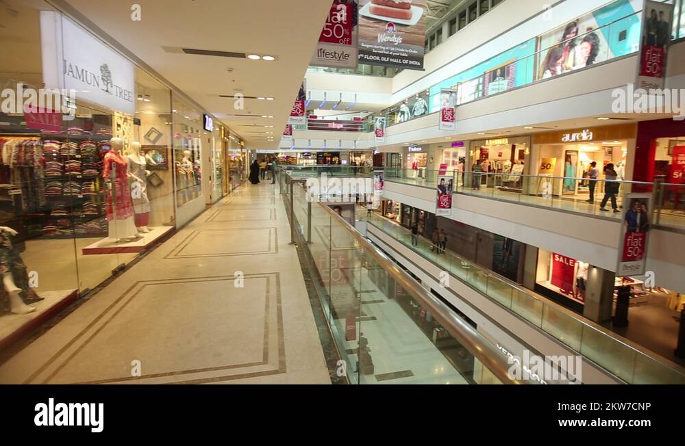 Mall of India, Noida,NCR,India Stock Video Footage - Alamy