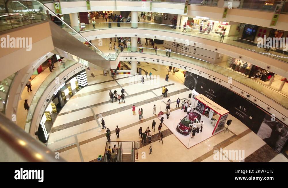 Mall of India, Noida,NCR,India Stock Video Footage - Alamy