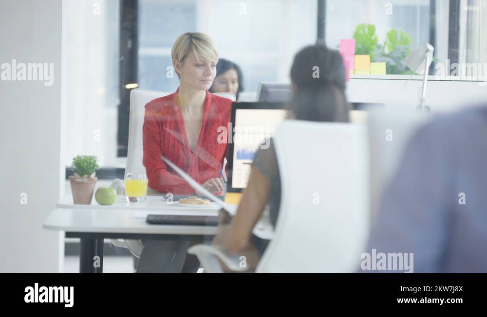 Office workers looking at graph Stock Videos & Footage - HD and 4K ...