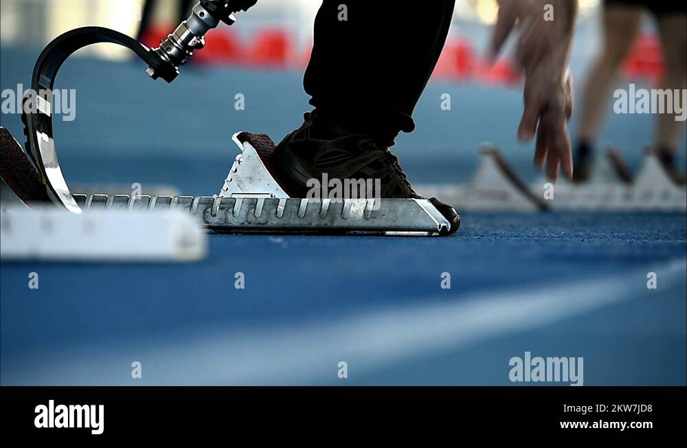 Amputee athlete start line Stock Videos & Footage - HD and 4K Video ...