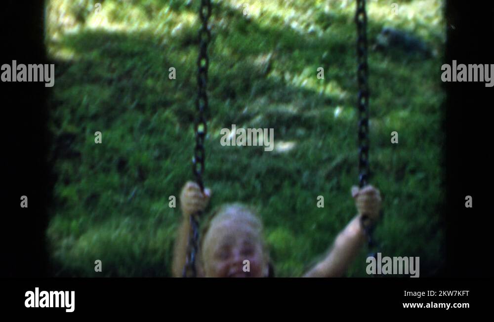 1951: girl wearing two-piece matching outfit moves back and forth on ...