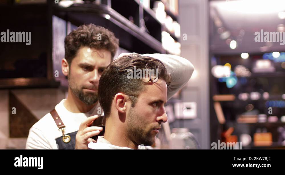 Man getting hair trimmed trimmer Stock Videos & Footage - HD and 4K ...