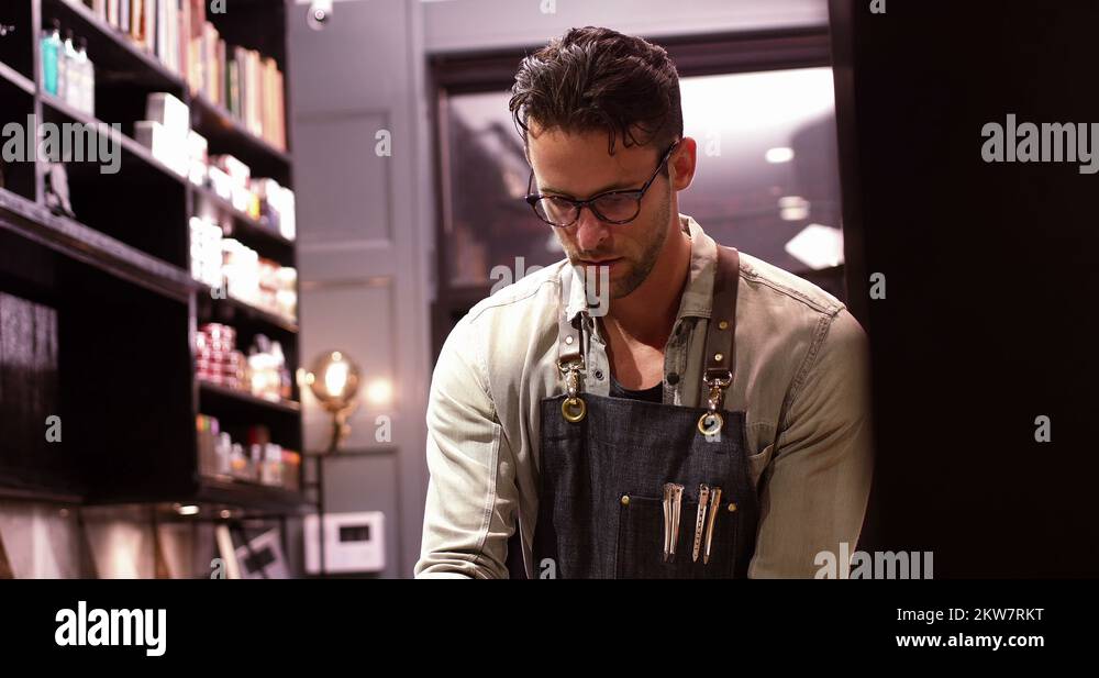 Working in barber shop Stock Videos & Footage - HD and 4K Video Clips ...