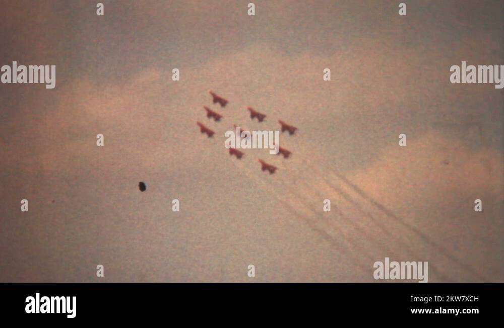 Red arrows gnat display aircraft Stock Videos & Footage - HD and 4K ...
