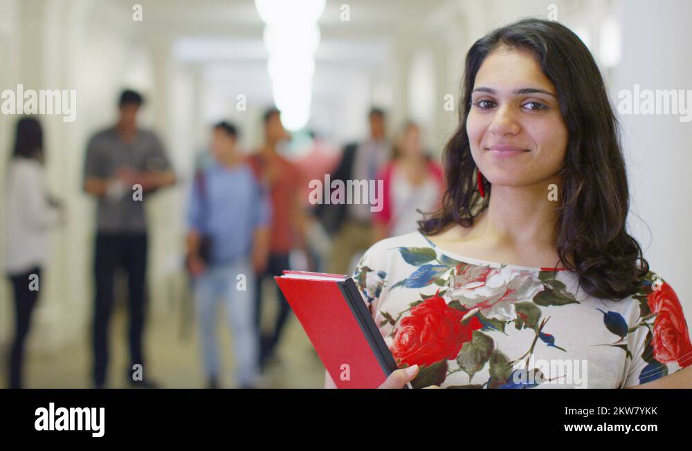 Smiling indian female college student Stock Videos & Footage - HD and ...