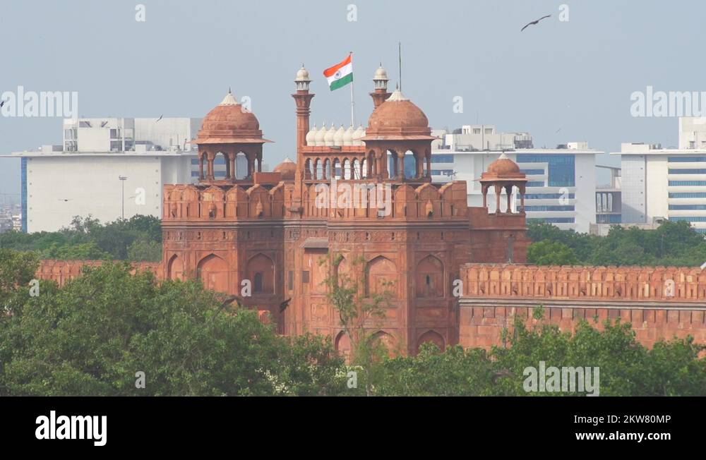India's Republic Day in Jama Masjid Stock Video Footage - Alamy