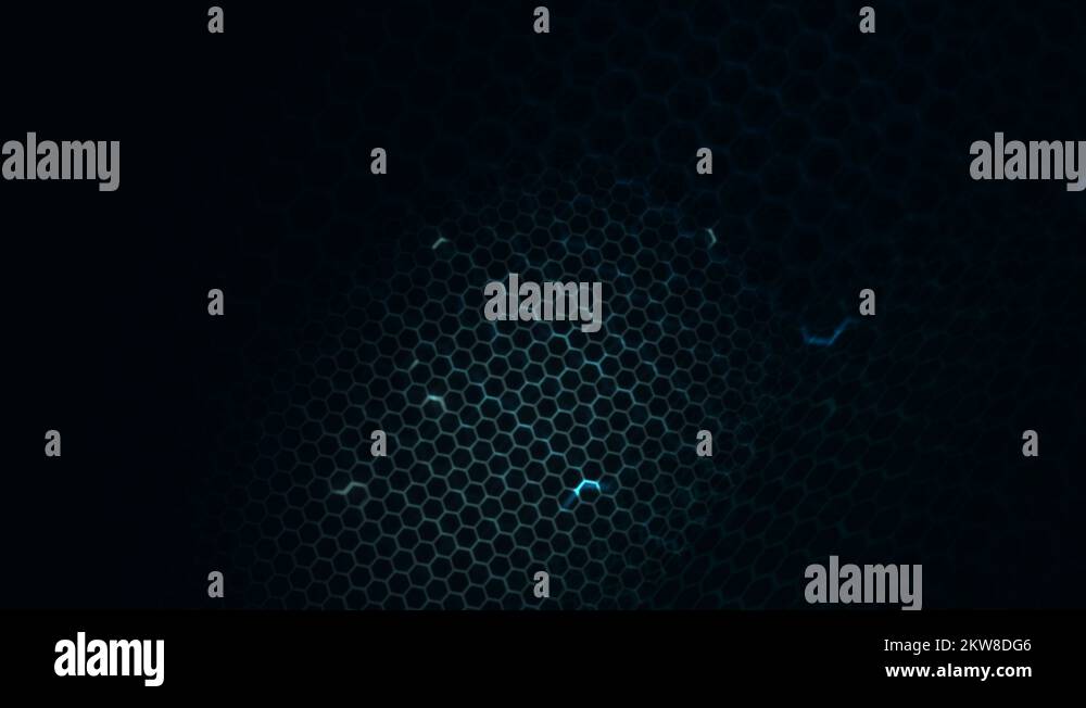 Honeycomb halftone hexagon pattern Stock Videos & Footage - HD and 4K ...