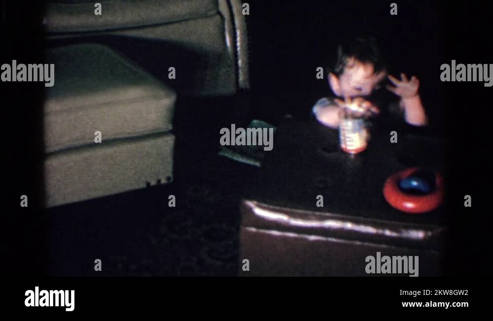 1963: a funny and cute kid throwing everything placed on the top of ...