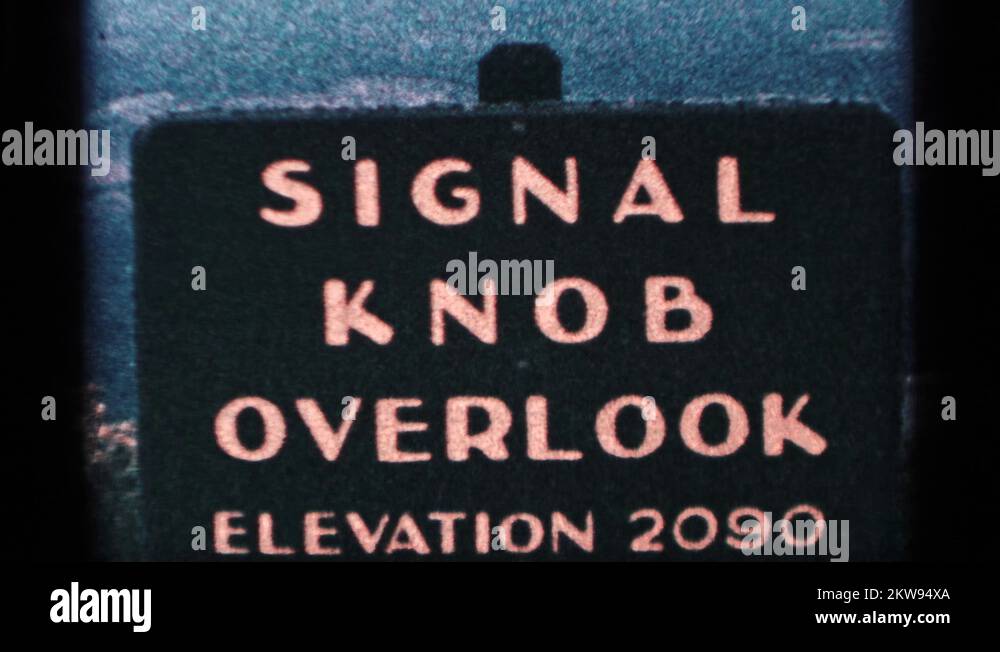 1964: a sign showing the level of current elevation. WASHINGTON DC ...