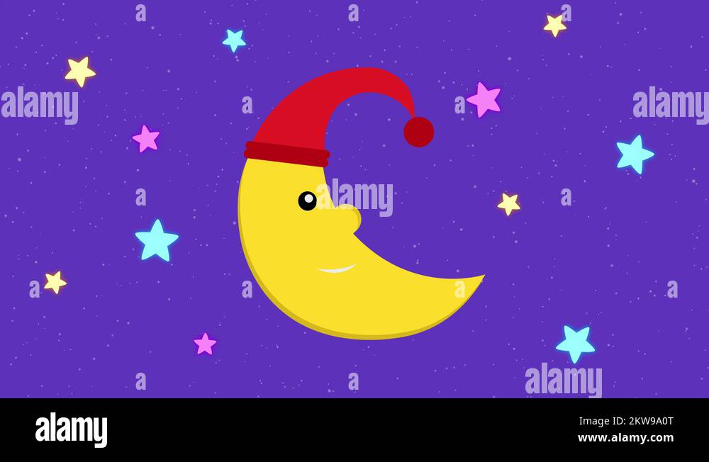 Cartoon moon hat Stock Videos & Footage - HD and 4K Video Clips - Alamy