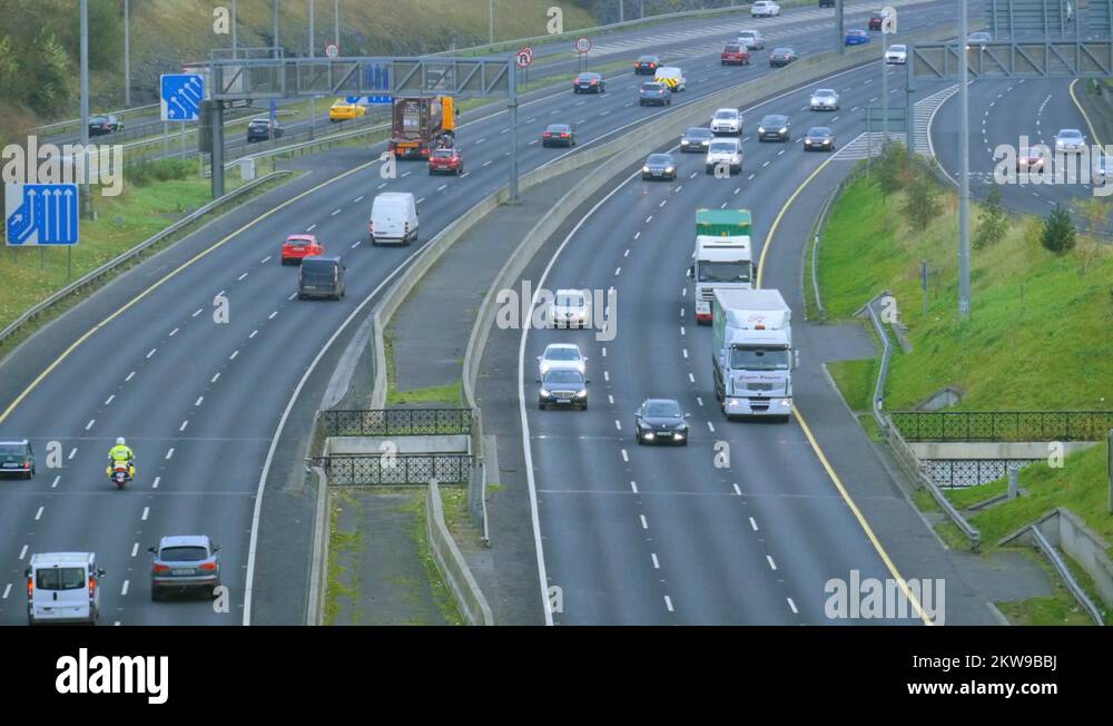 Ireland motorway sign Stock Videos & Footage - HD and 4K Video Clips ...