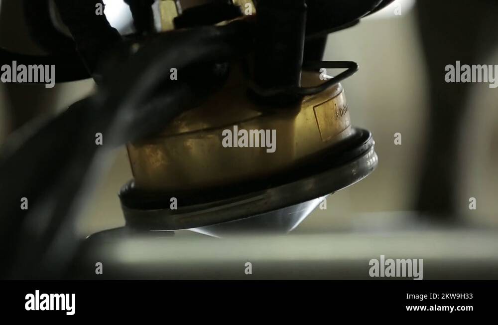 on a dairy farm milking cows using milking machine Stock Video Footage ...