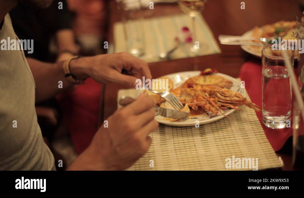 Man eating lobster Stock Videos & Footage - HD and 4K Video Clips - Alamy
