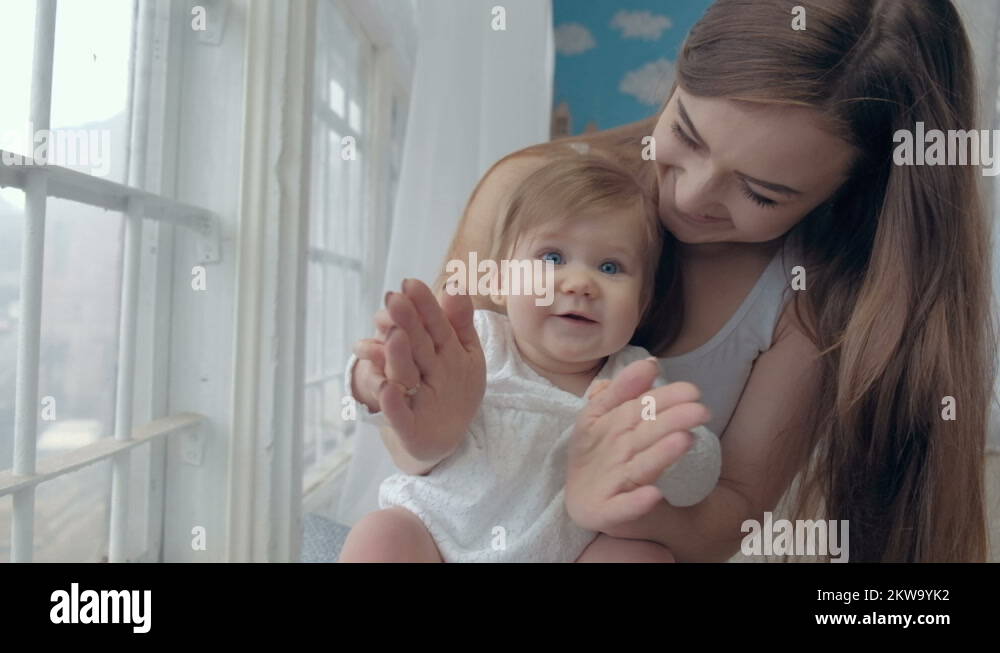 Baby clapping with mom Stock Videos & Footage - HD and 4K Video Clips ...