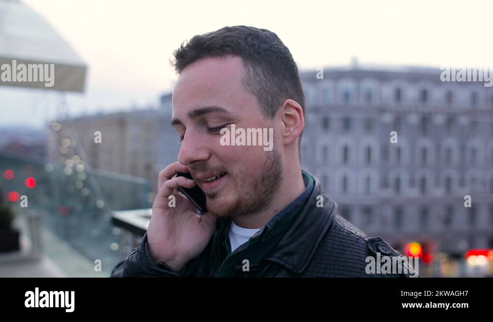 Man on house phone Stock Videos & Footage - HD and 4K Video Clips - Alamy