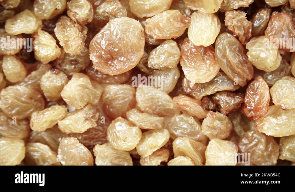 Raisin dried grape as food background 4K Stock Video Footage - Alamy