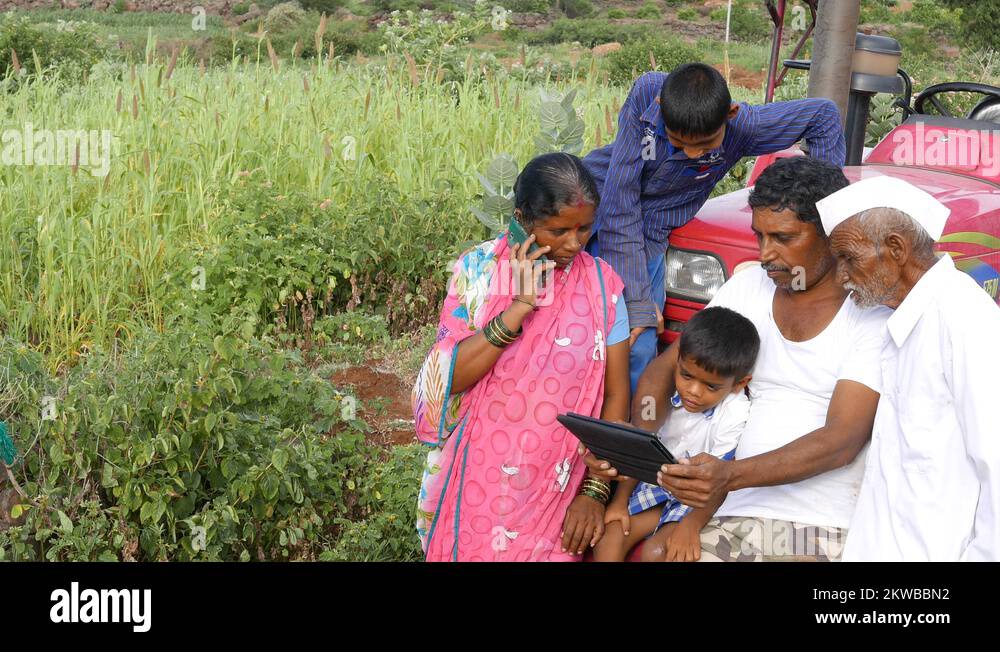 footage of real farmer family in small village Stock Video Footage - Alamy
