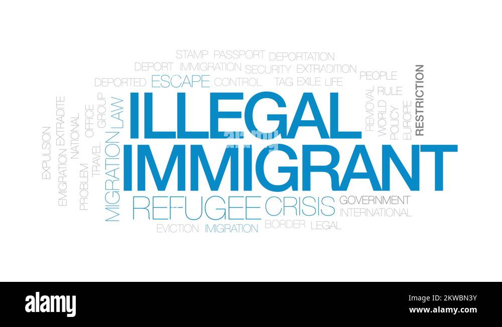 Immigrant word cloud Stock Videos & Footage - HD and 4K Video Clips - Alamy