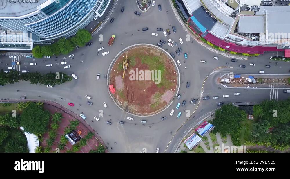 road-intersection-in-jakarta-11-4K 25fps Stock Video Footage - Alamy