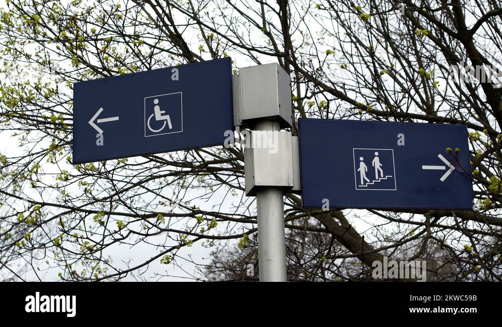 Handicapped signs Stock Videos & Footage - HD and 4K Video Clips - Alamy