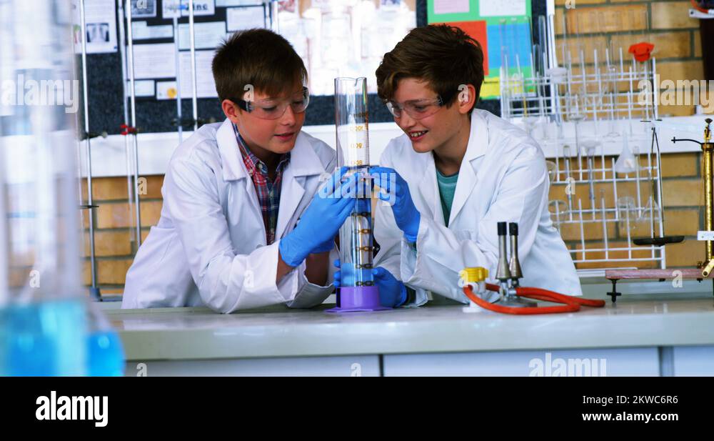 School chemical laboratory experiment Stock Videos & Footage - HD and ...