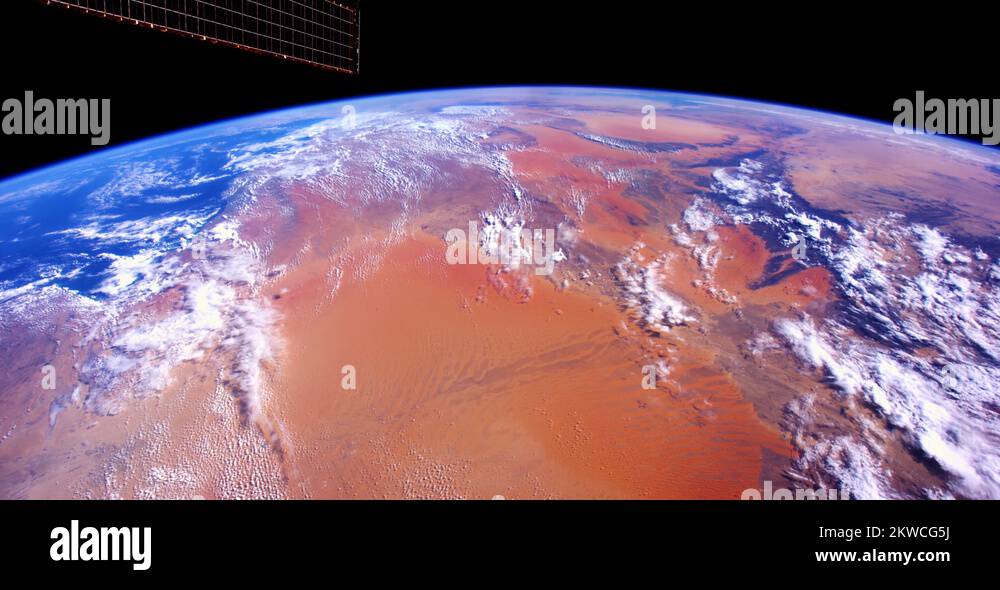 Amazing shots of earth from the International Space Station in 4k Stock ...