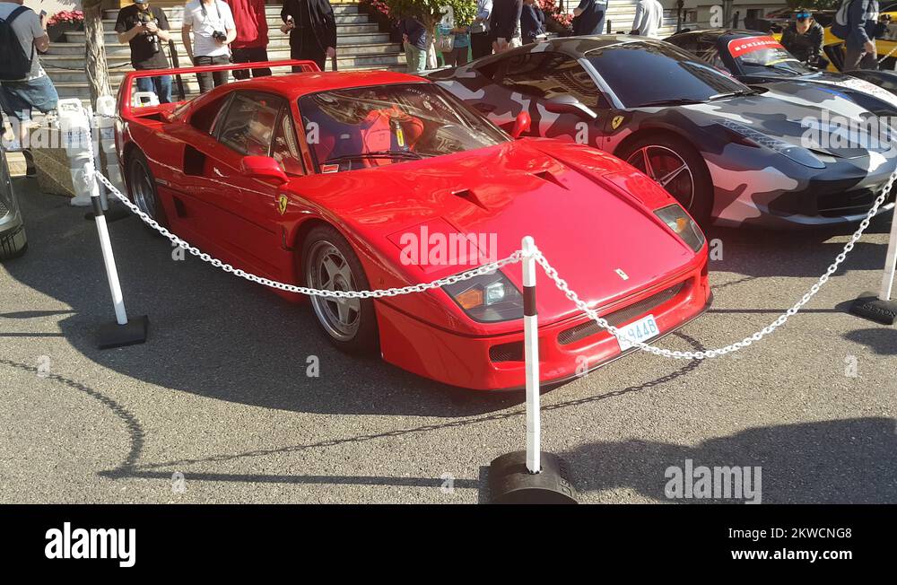 Ferrari f40 40 red supercar Stock Videos & Footage - HD and 4K Video ...