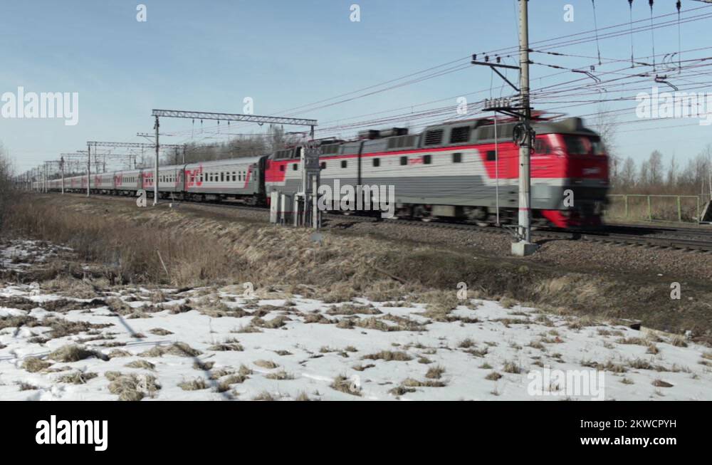 Long distance passenger trains Stock Videos & Footage - HD and 4K Video ...