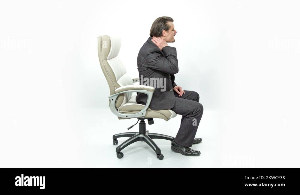 Stiff neck desk Stock Videos & Footage - HD and 4K Video Clips - Alamy