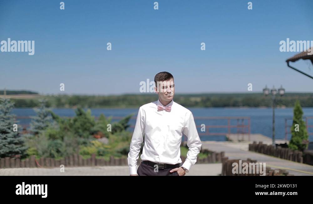 Man wedding suit alone stand Stock Videos & Footage - HD and 4K Video ...