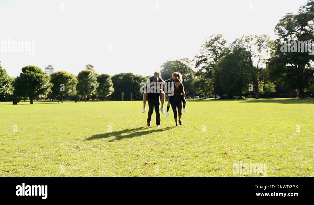 Piggyback race Stock Videos & Footage - HD and 4K Video Clips - Alamy