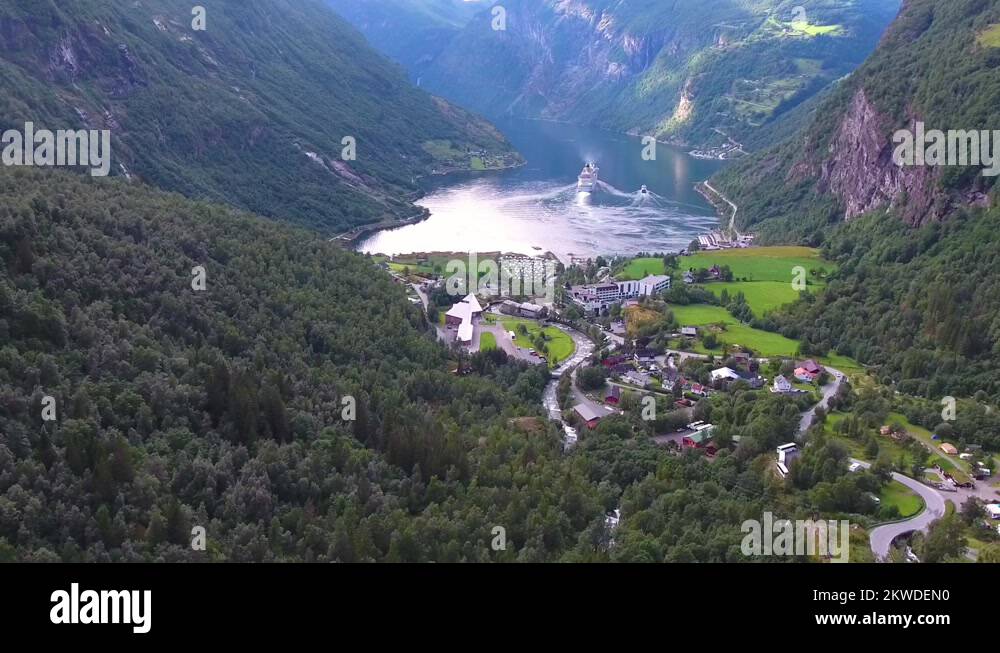 Geiranger fjord beautiful nature norway Stock Videos & Footage - HD and ...