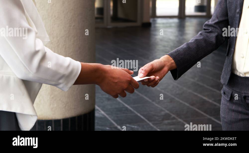 Visit corporate visiting card Stock Videos & Footage - HD and 4K Video ...