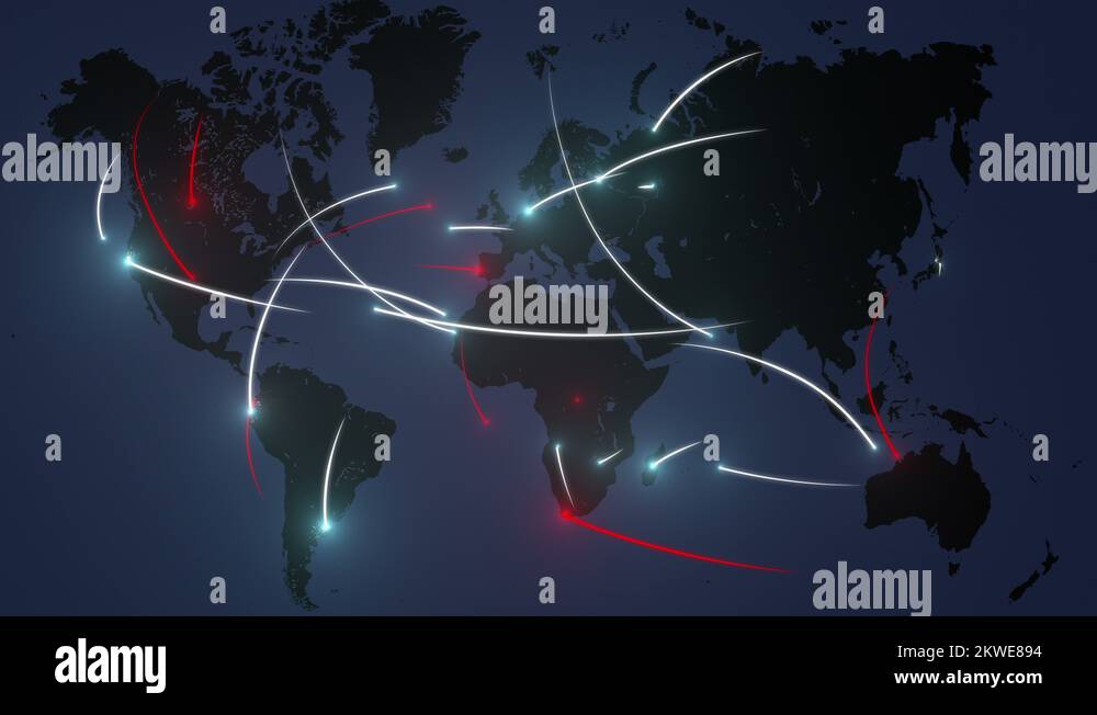 Botnet map Stock Videos & Footage - HD and 4K Video Clips - Alamy