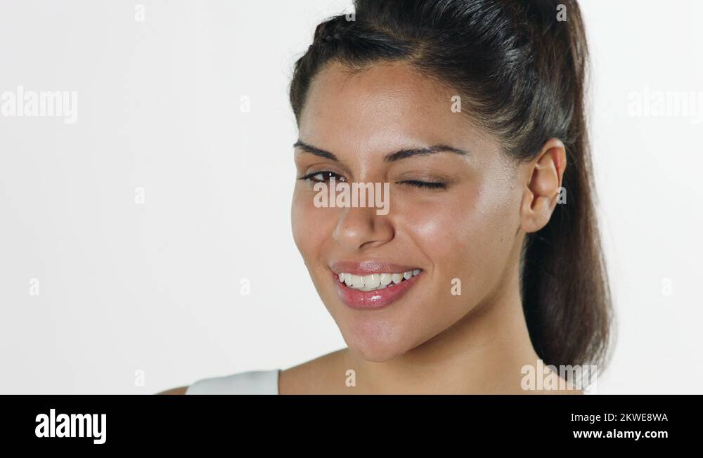 Woman winking Stock Videos & Footage - HD and 4K Video Clips - Alamy