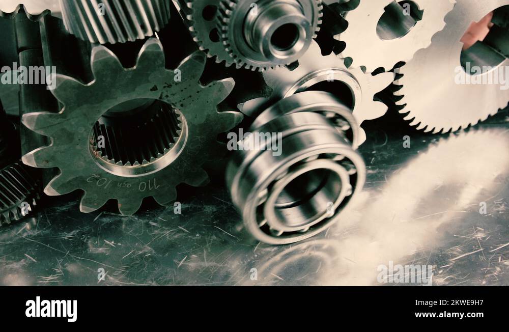 Metal cogs and ball bearings Stock Videos & Footage - HD and 4K Video ...